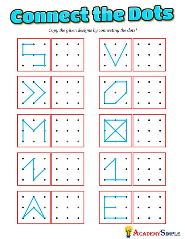 Connect Dots Worksheets Connect The Dots: Fun Dot To Dot & Color For