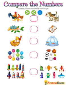 Compare the Numbers #1 - Academy Simple