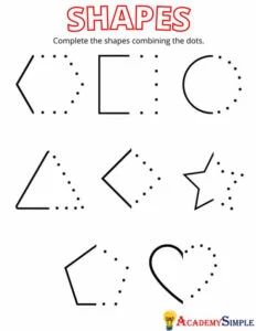 Simple Shapes Worksheet