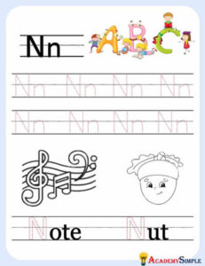 Free Printable A to Z Alphabet Tracing Worksheets - Academy Simple